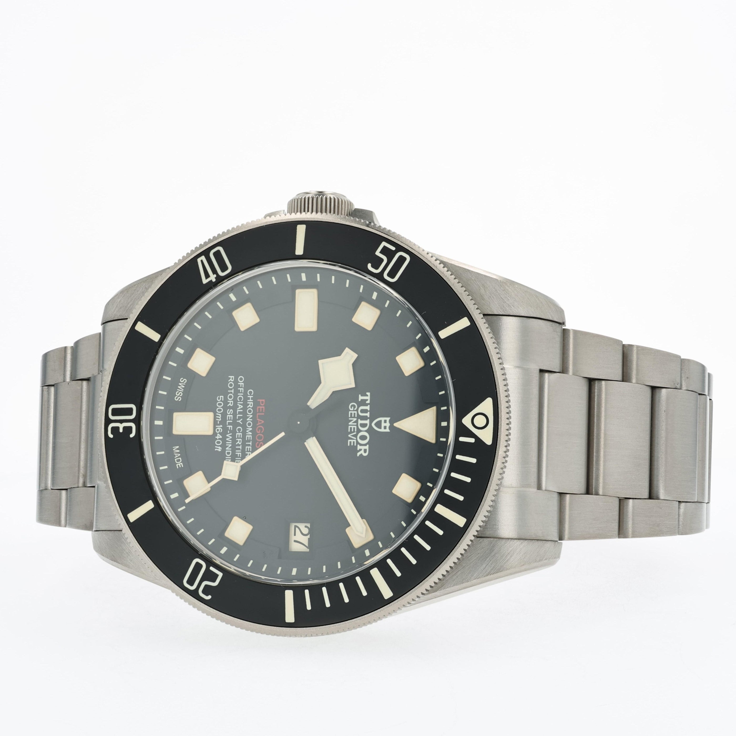 Tudor Pelagos LHD Left Handed Titanium Black Dial 42mm 25610TNL