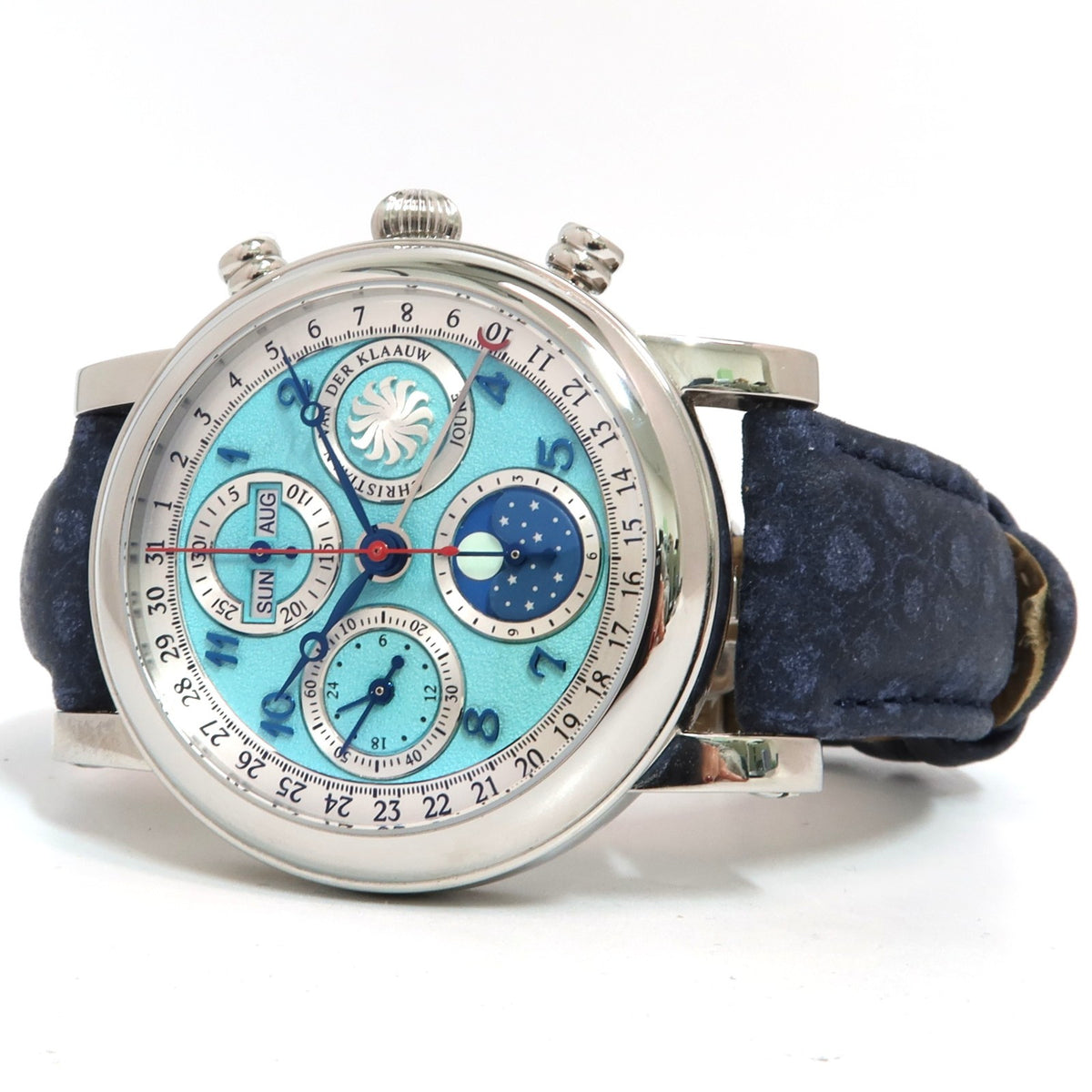 Christiaan v.d. Klaauw CVDK Ariadne Collector's Edition Blue Dial Stee
