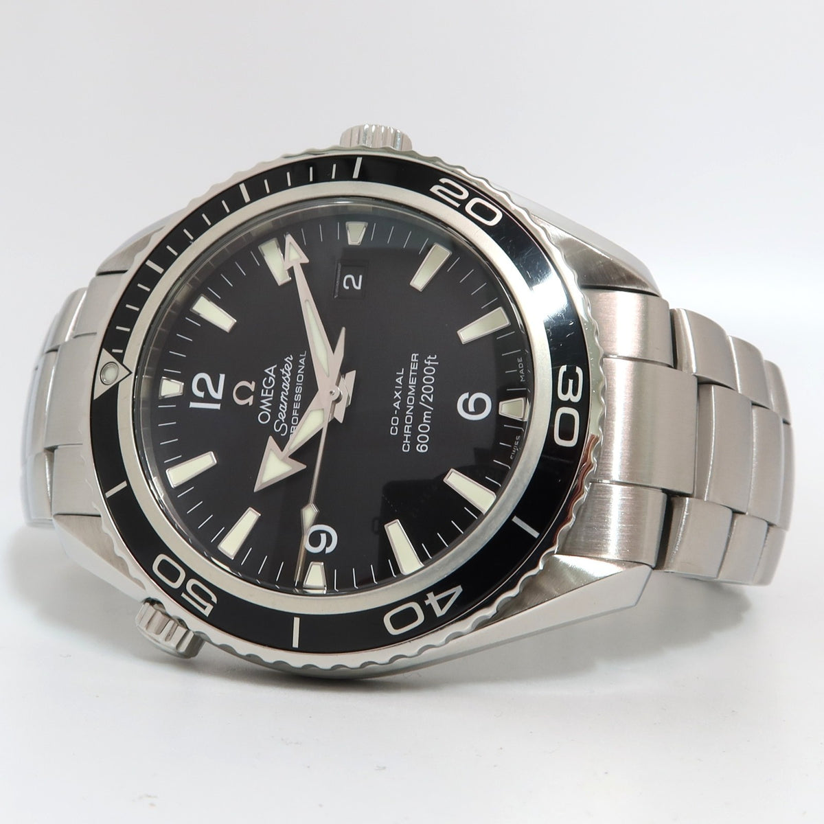 Omega Seamaster Planet Ocean 45mm Black Dial Stainless Steel Automatic