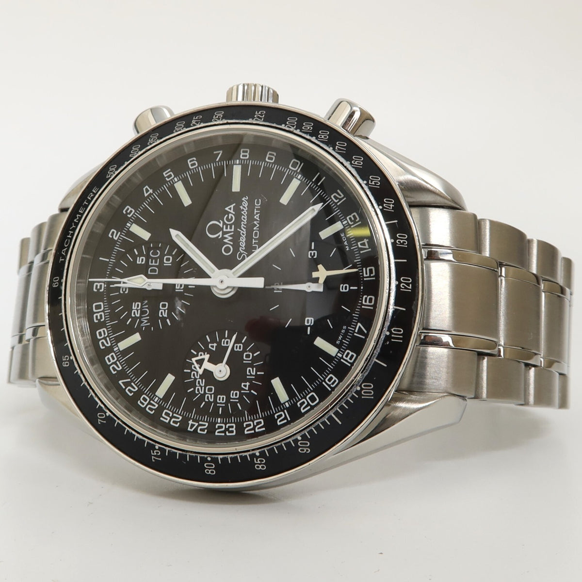 Omega Speedmaster Date Mark 40 Black Dial Chronograph Stainless Steel