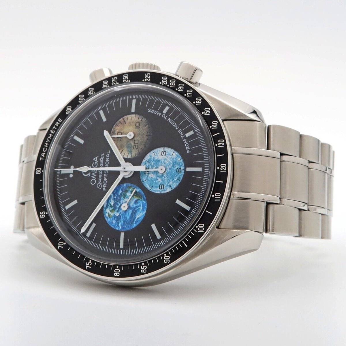 Omega Speedmaster Moon To Mars Chronograph 42MM Manual Stainless Steel