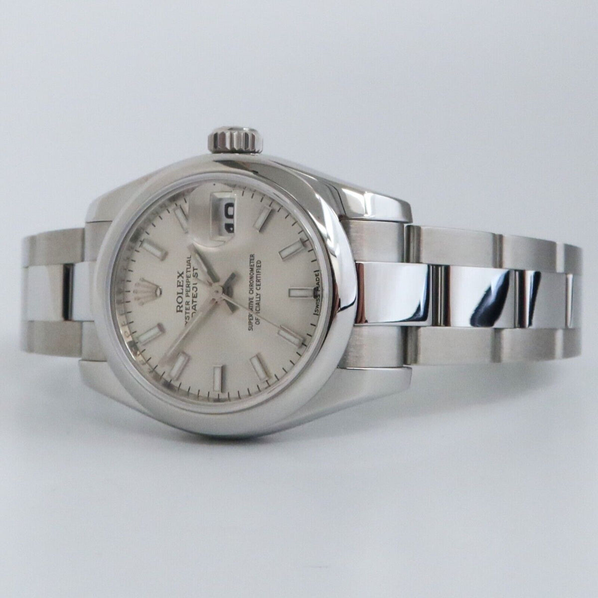 Rolex Lady-Datejust 26MM Silver Dial Automatic Stainless Steel Oyster