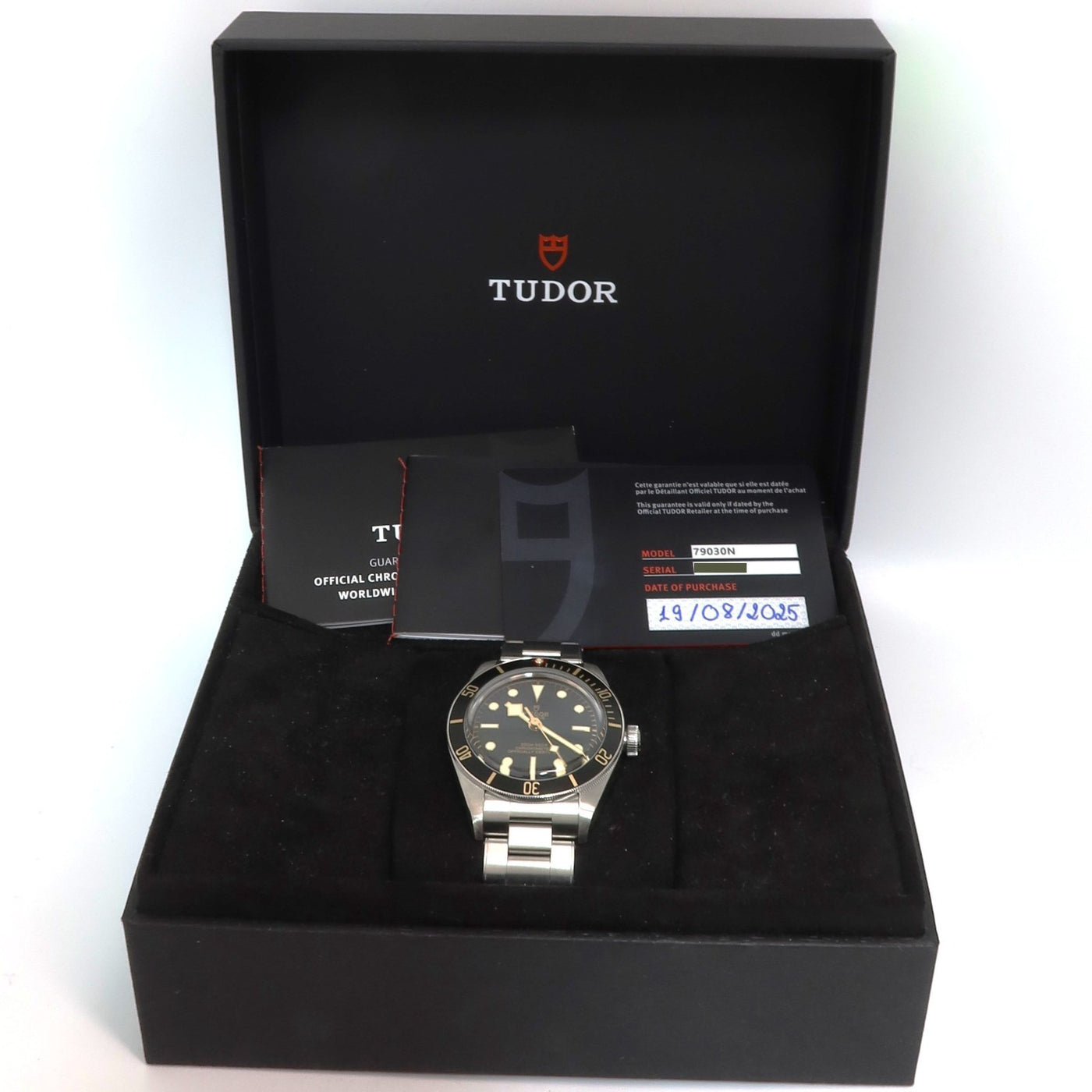 Tudor Black Bay Fifty-Eight 39mm Black Dial Stainless Steel Automatic
