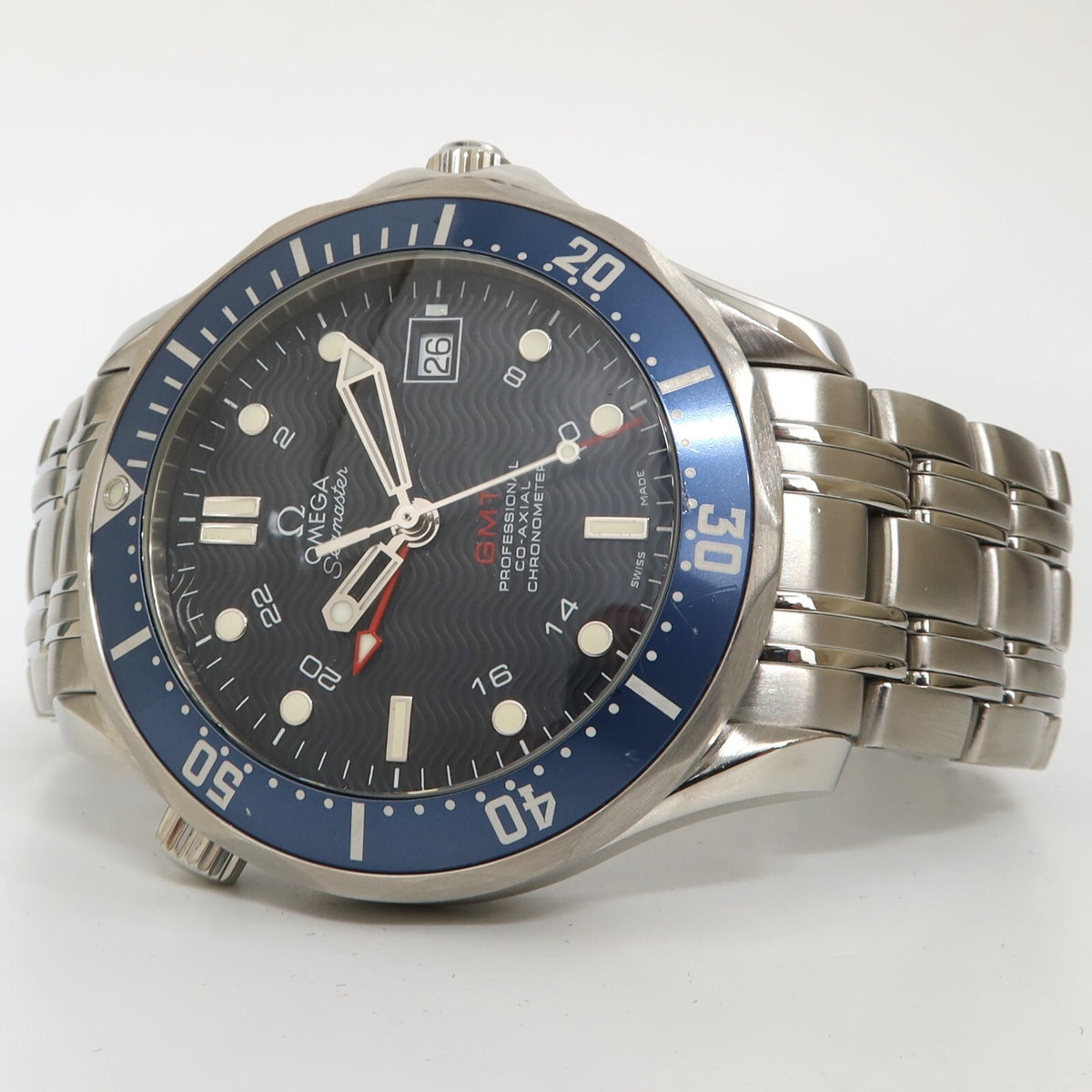 Omega Seamaster GMT Blue Dial Stainless Steel 41MM Automatic 2535.80