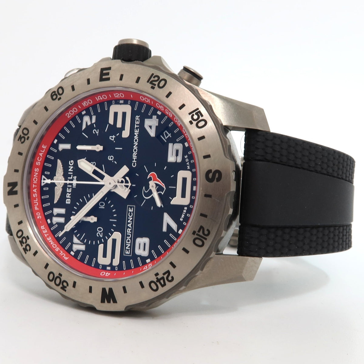 Breitling Endurance "Houston Texans" Titanium Black Dial 44MM Quartz E